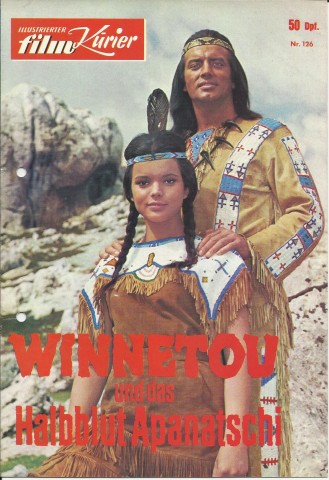 126: Winnetou und das Halbblut Apanatschi, Uschi Glas,-