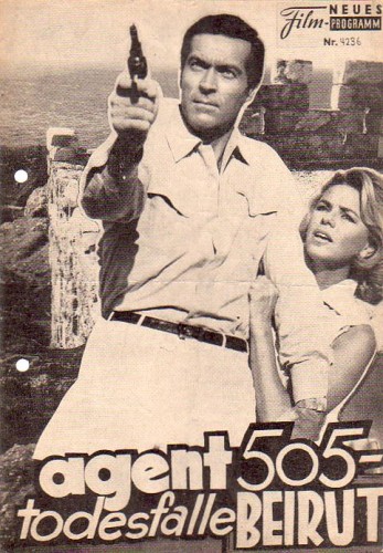 4236: Agent 505 Todesfalle Beirut (Manred R. Köhler) Harald Leipnitz ...
