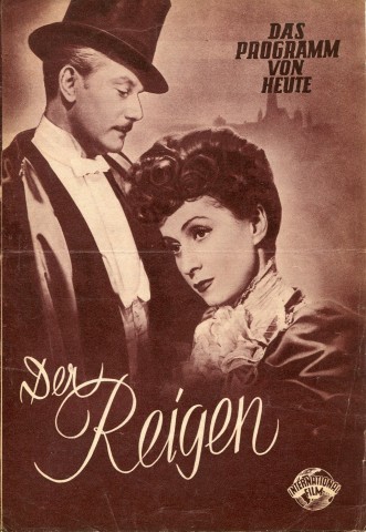 36: Der Reigen ( Arthur Schnitzler ) ( Max Orpüls ) Adolf Wohlbrück ...