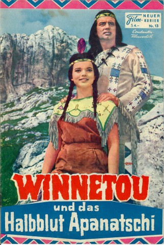 13: Winnetou und das Halbblut Apanatschi, Lex Barker, Pierre Brice, Götz George, Uschi Glas ...